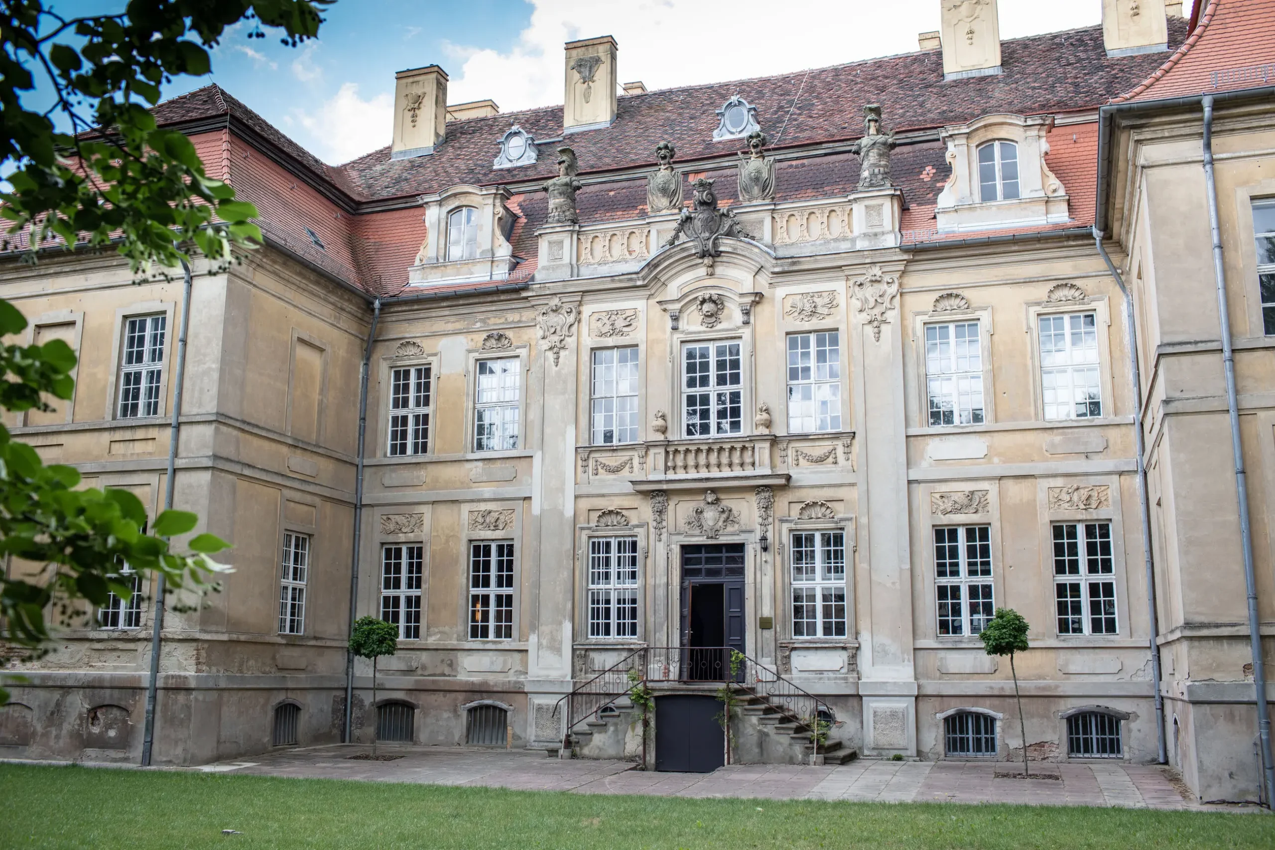 Terrassentur Schloss Aussen Nachrusten
